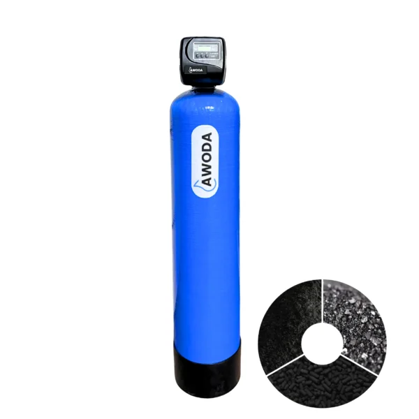 Kolumna węglowa 60L 12x52 RAVASOL GAC B-830 Clack TC - Awoda.com.pl
